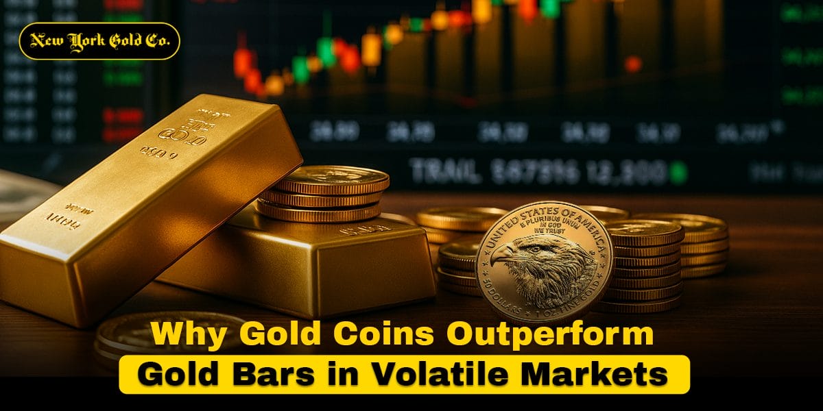 Why Do Gold Coins Outperform Gold Bars in Volatile Markets?